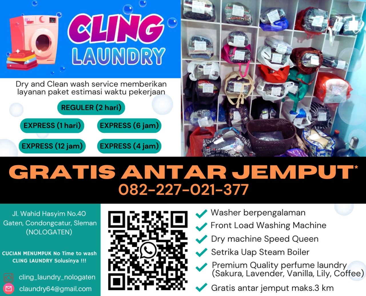 Cling Laundry: Layanan Laundry Profesional dan Terpercaya di Jogja - Pelita Digital